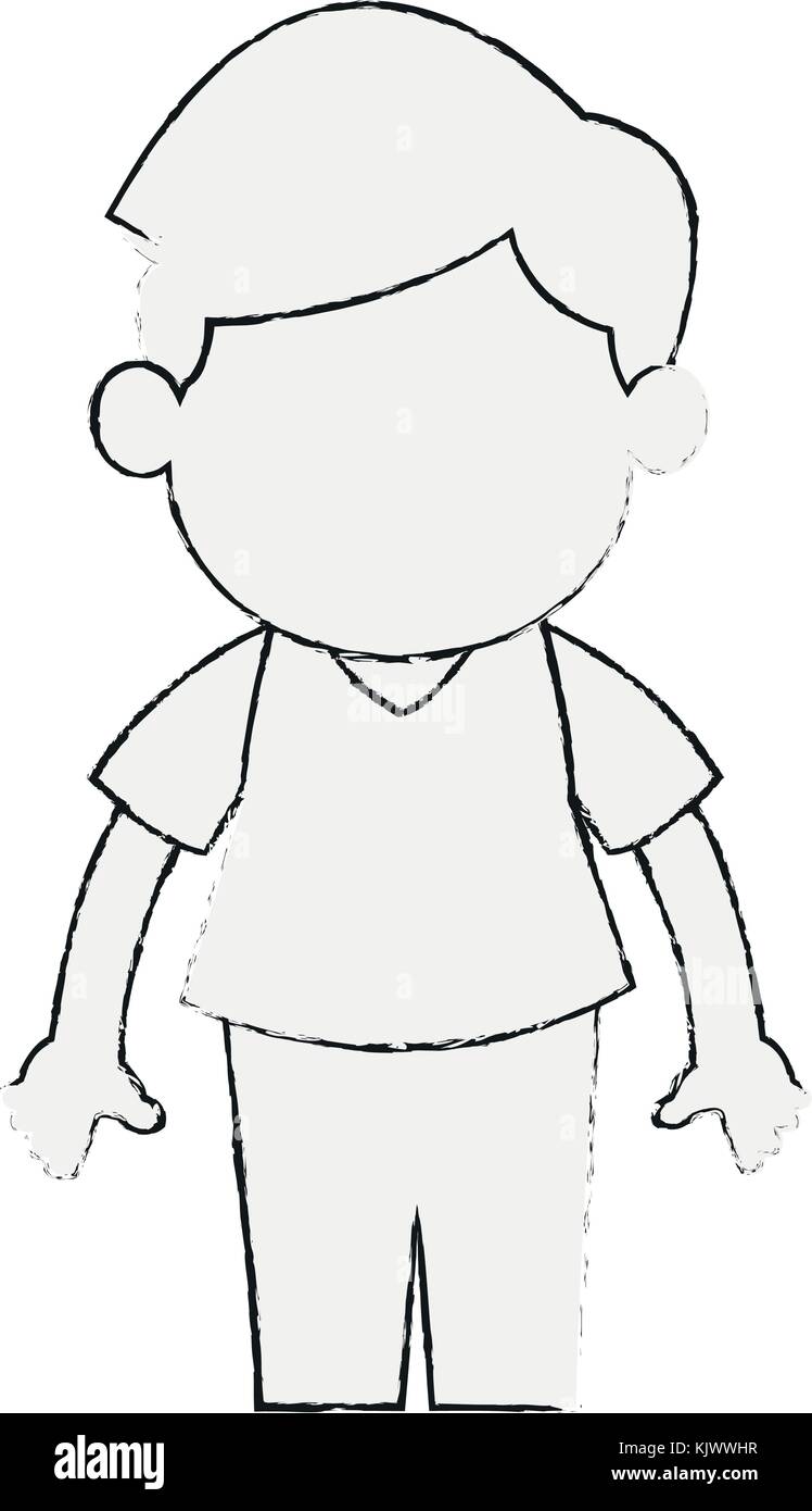 Man faceless cartoon Stock Vector Image & Art - Alamy