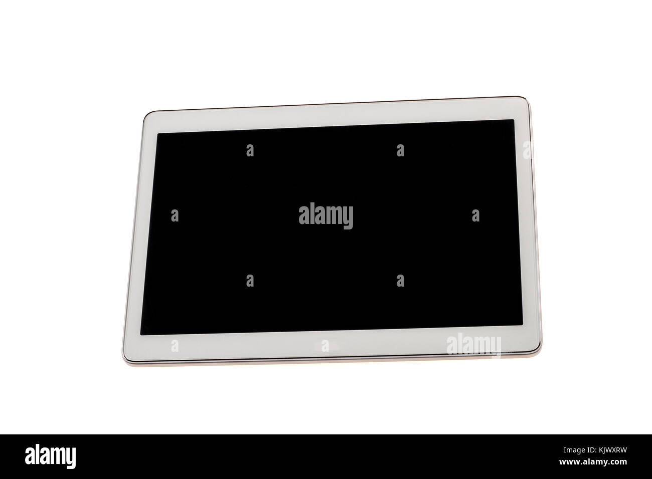 Touch screen tablet computer,isolated on white background Stock Photo ...