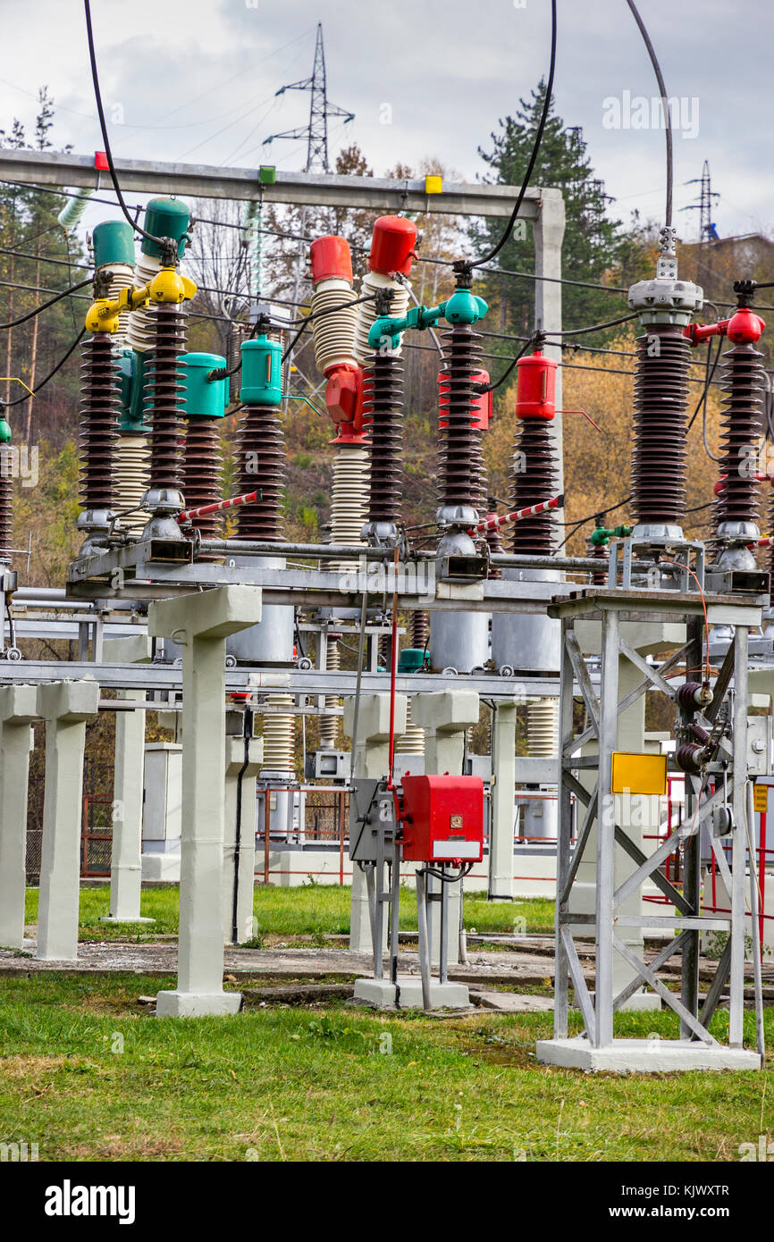 Power station for Industry.equipment at an electrical power station ...