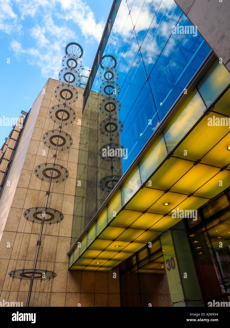 Plantation Place office - London, England Stock Photo - Alamy