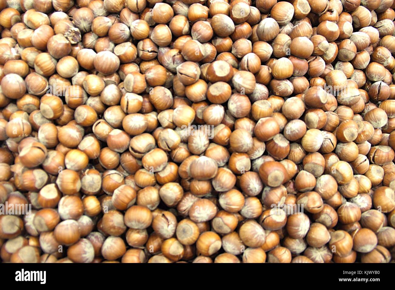 Acorns in a market Stock Photo - Alamy