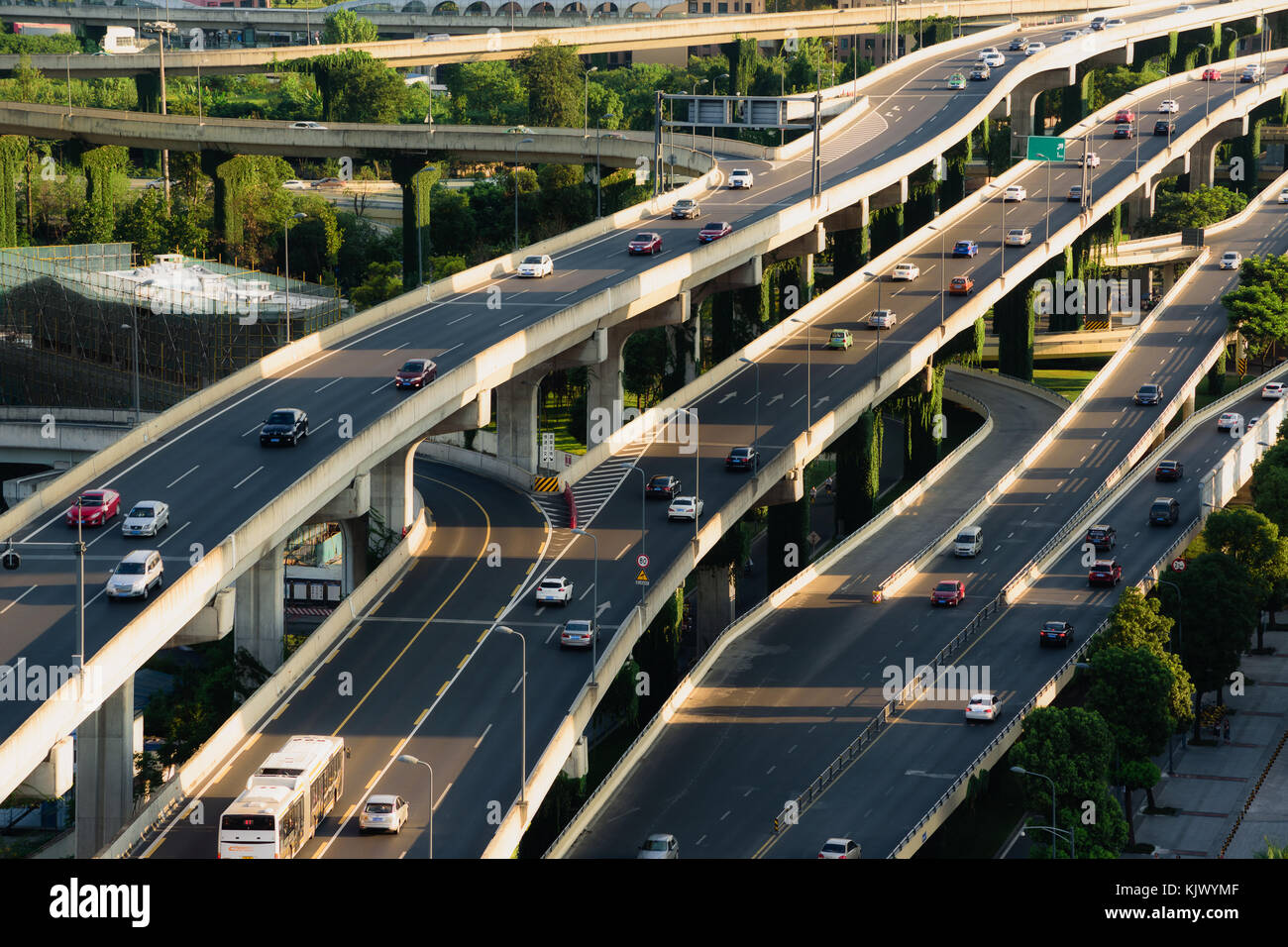 Flyover interchange hi-res stock photography and images - Alamy