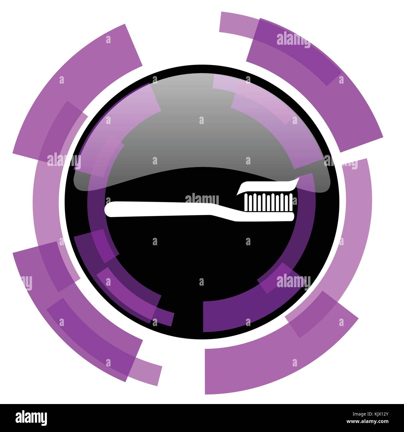 Pink toothpaste Stock Vector Images - Alamy
