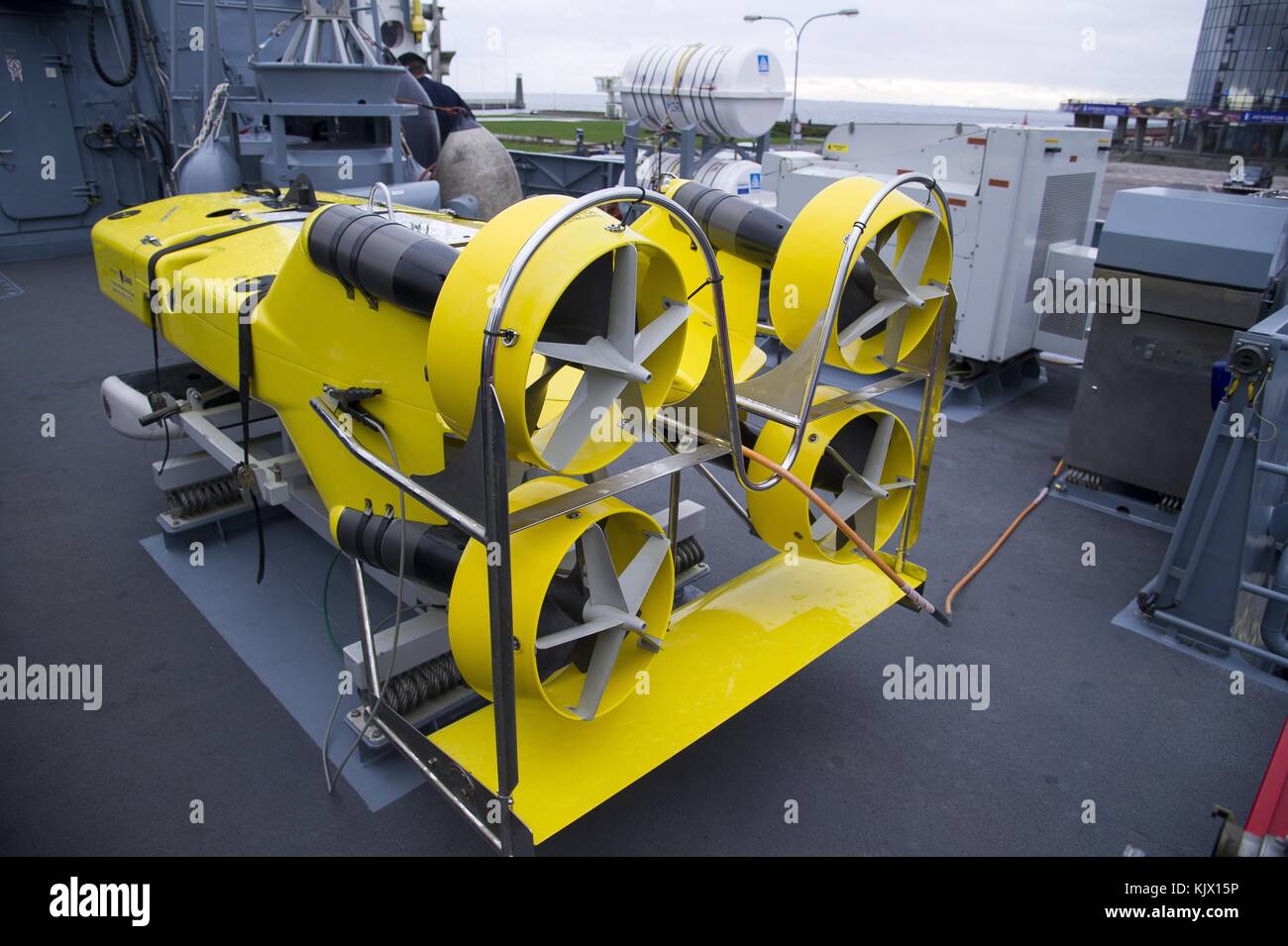 The Polish Navy’s first Kormorant II-class minehunter ORP ‘Kormoran’ on ...