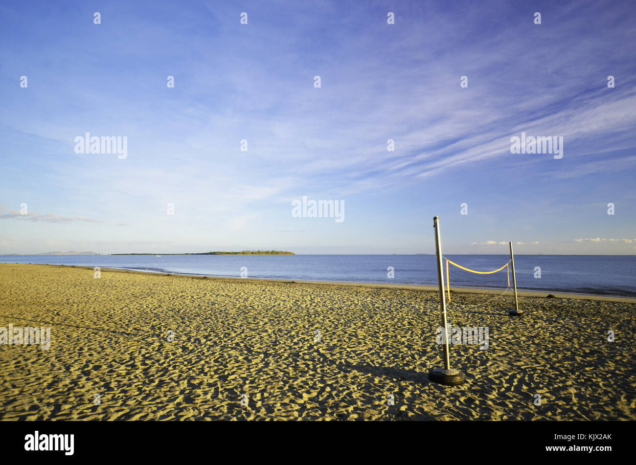 Net on beach hi-res stock photography and images - Alamy