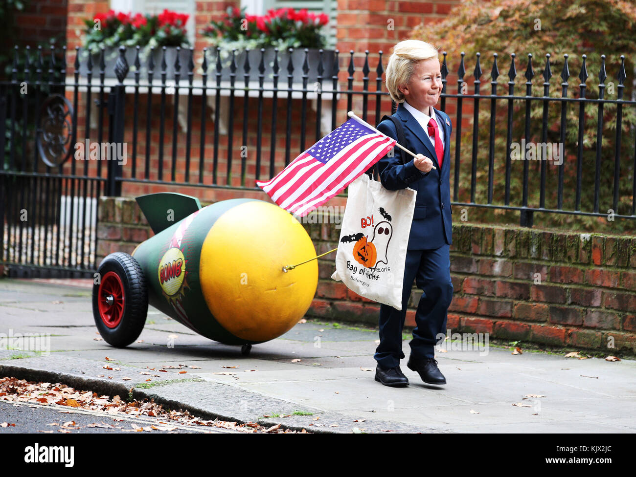 Beano reader Jonathan McCarthy, aged 6, took to the streets of Central ...