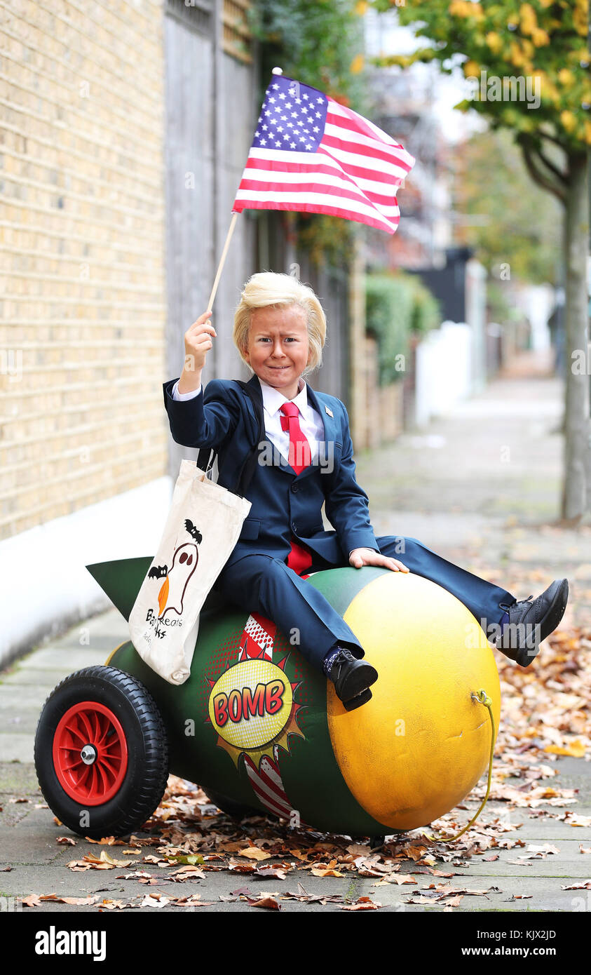 Beano reader Jonathan McCarthy, aged 6, took to the streets of Central ...