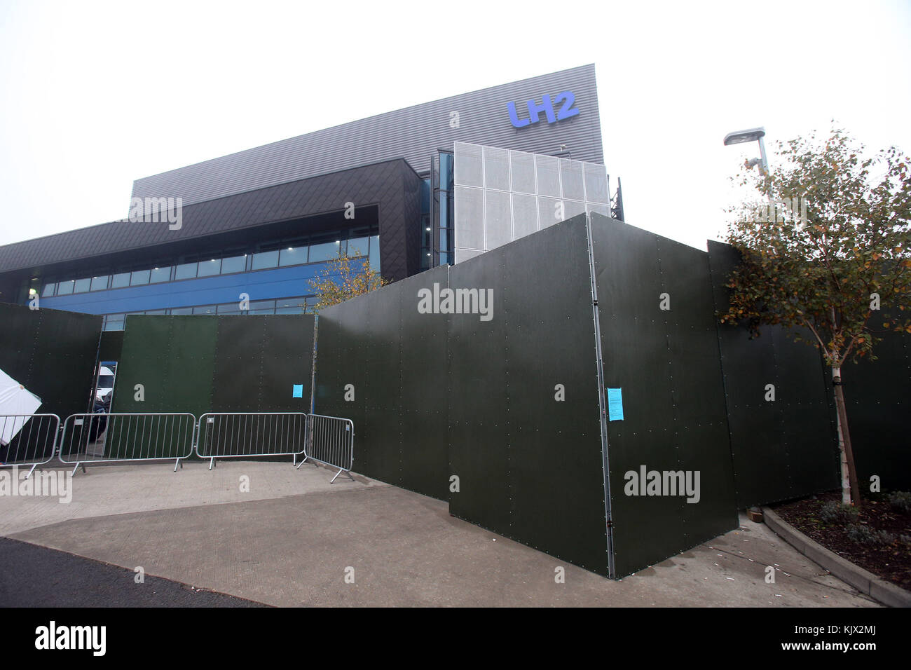 Ring of steel around the X Factor Studio, LH2 in Park Royal on the day ...