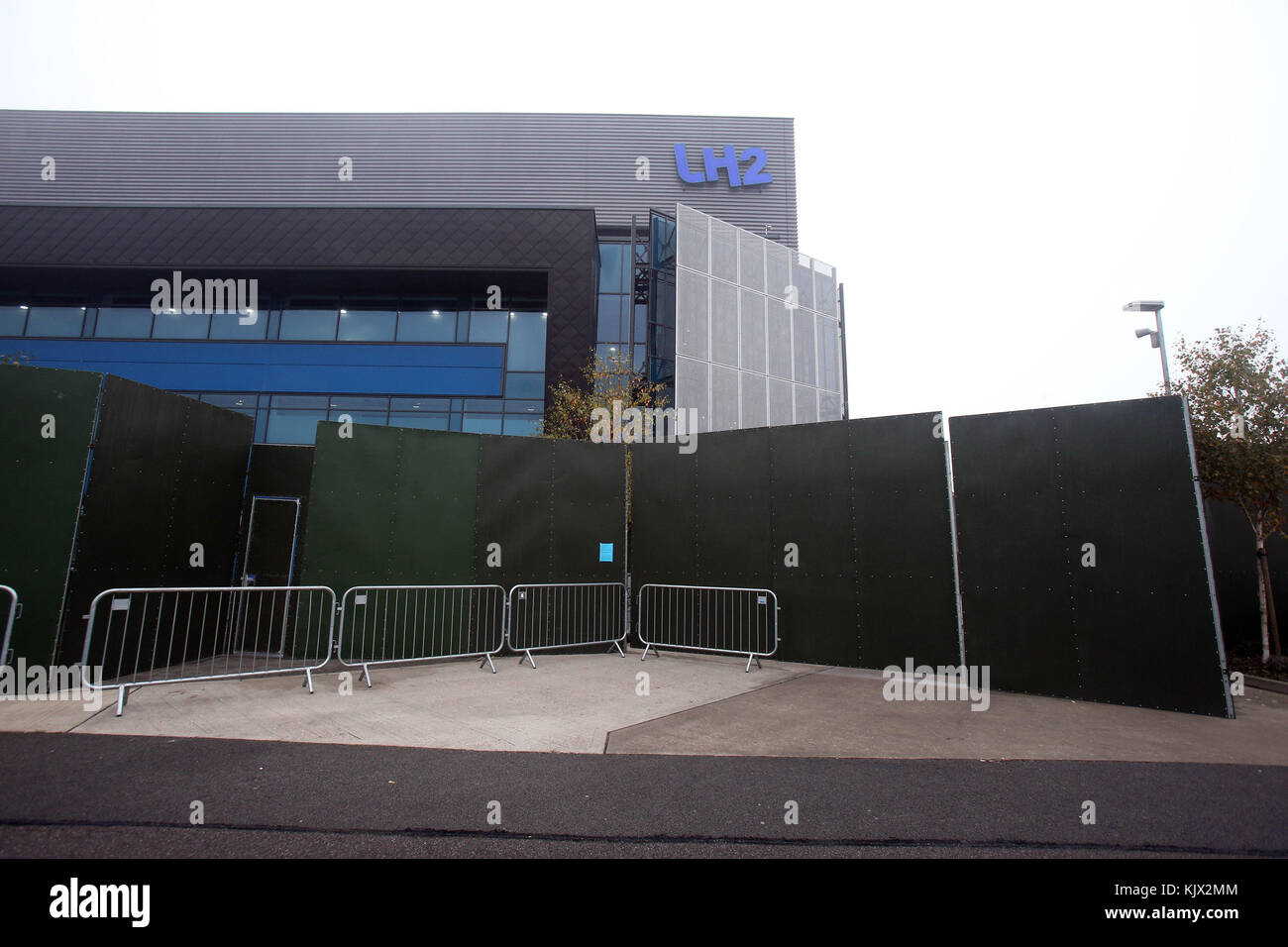 Ring of steel around the X Factor Studio, LH2 in Park Royal on the day ...