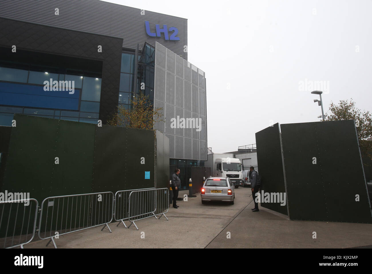 Ring of steel around the X Factor Studio, LH2 in Park Royal on the day ...