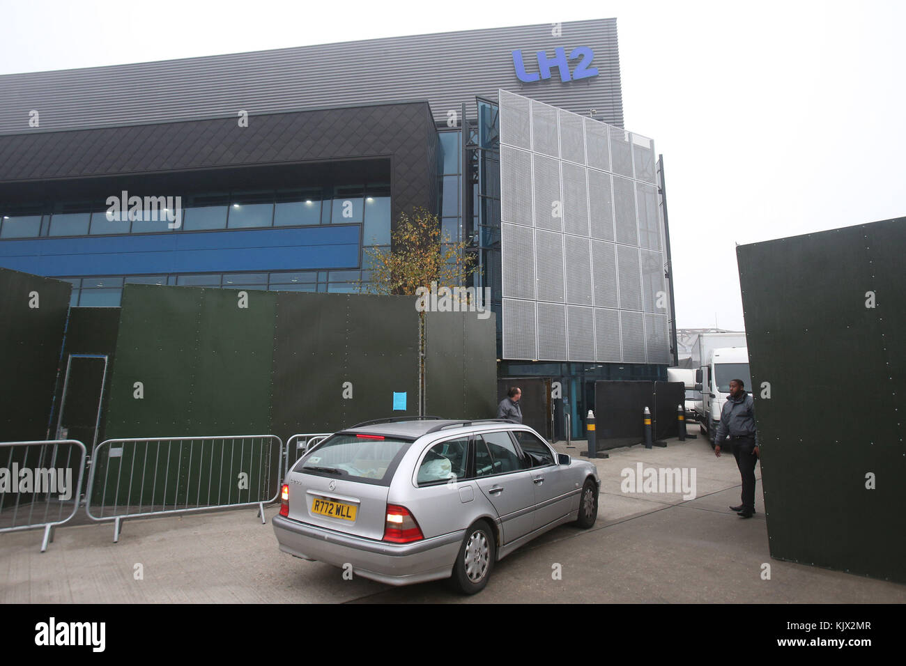 Ring of steel around the X Factor Studio, LH2 in Park Royal on the day ...