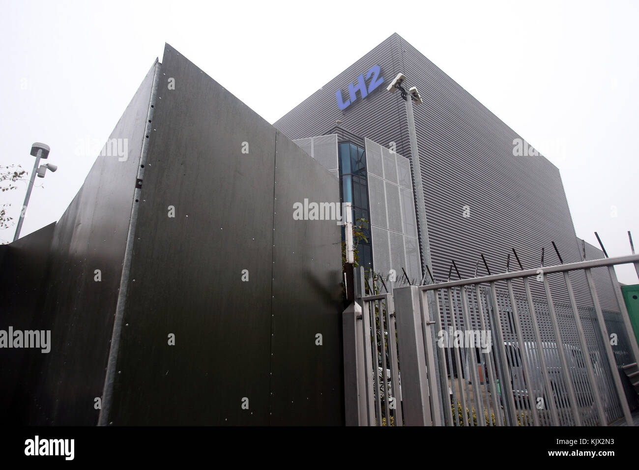 Ring of steel around the X Factor Studio, LH2 in Park Royal on the day ...