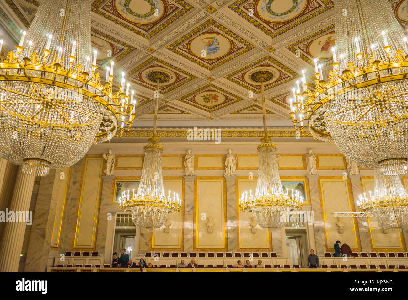 Neoclassical architecture interior hi-res stock photography and images ...