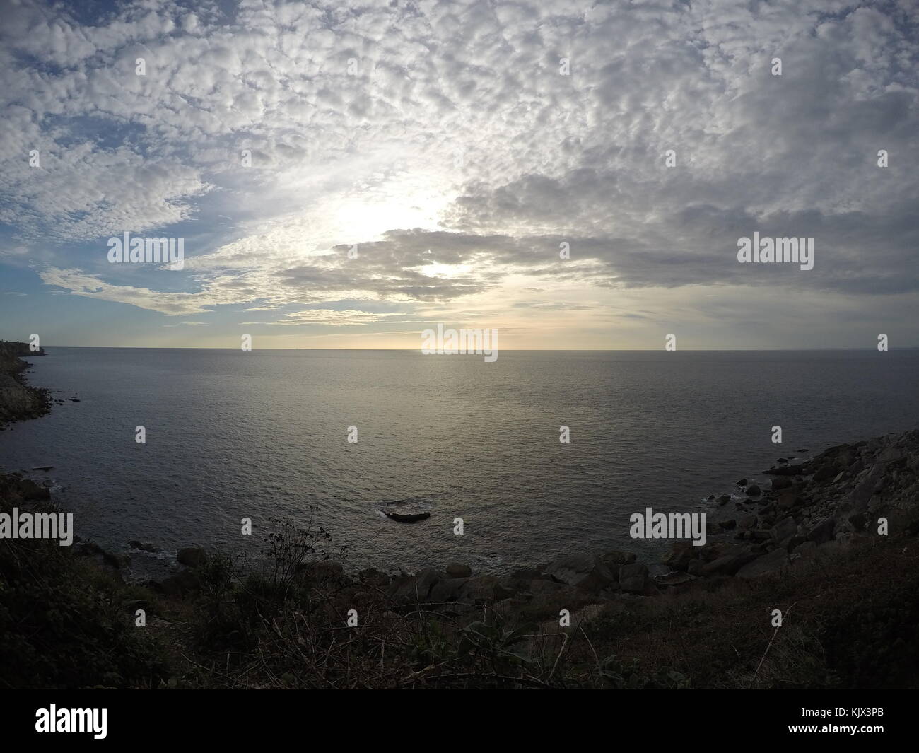 Afternoon view over cliffs hi-res stock photography and images - Alamy