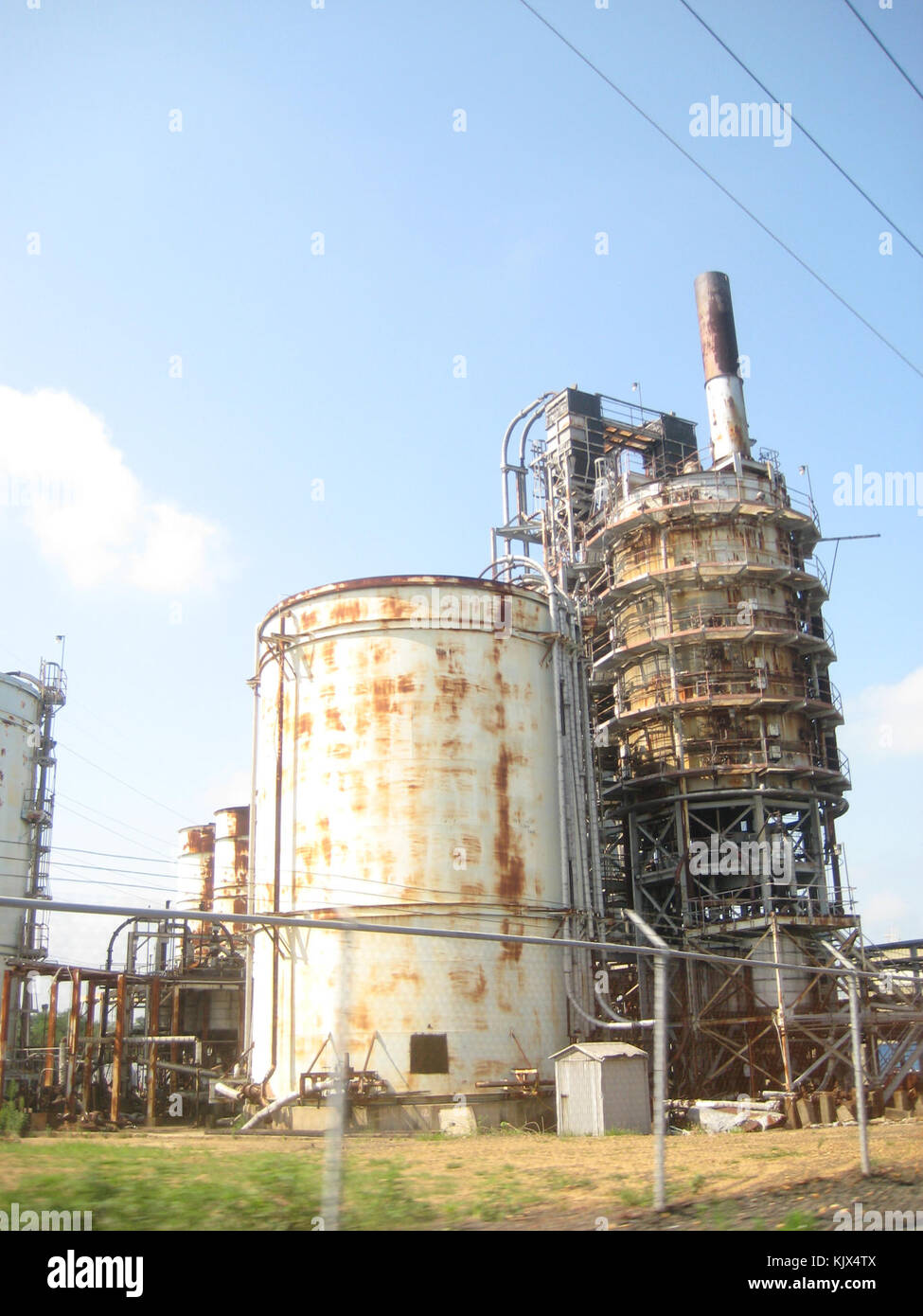 Chemical tower in Bridgewater, NJ Stock Photo - Alamy