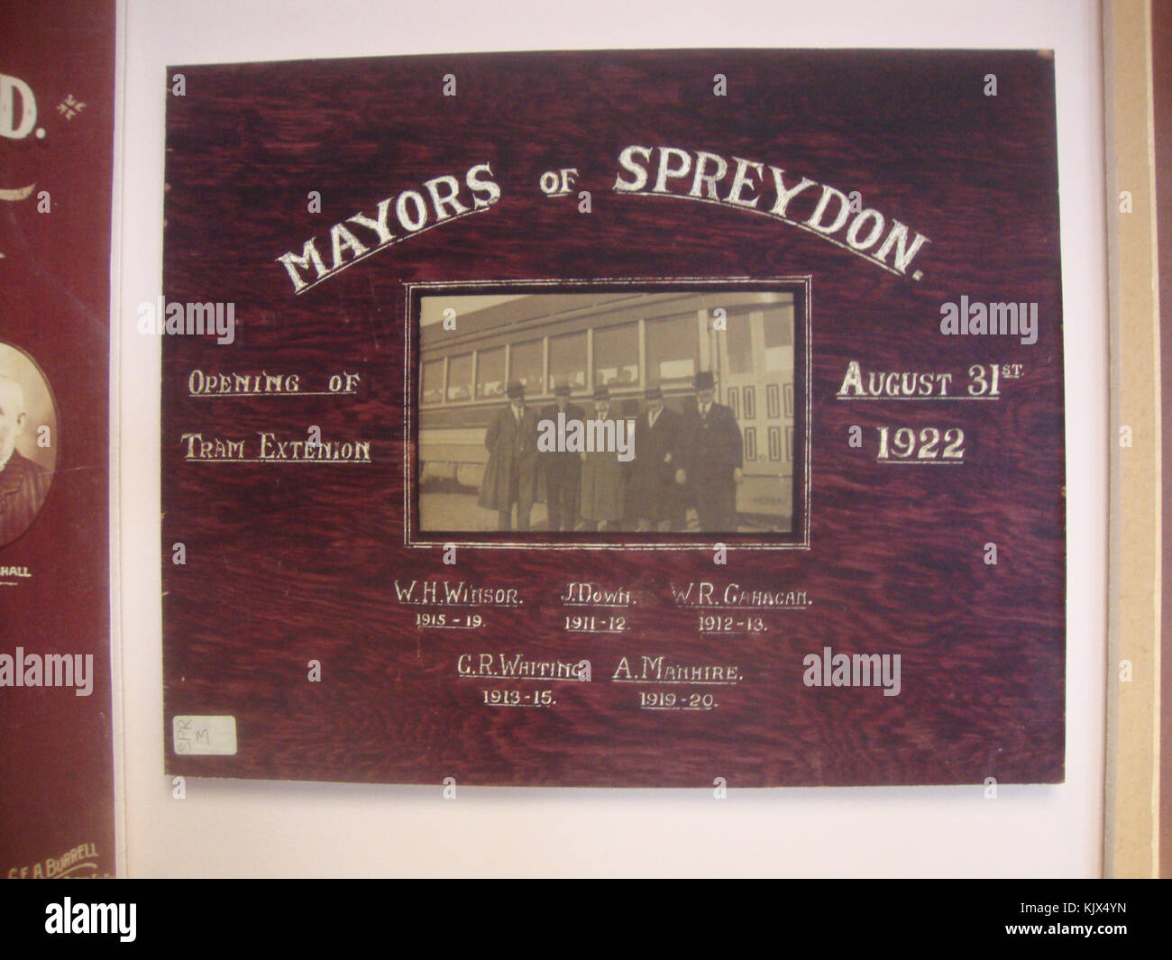 Mayors of Spreydon, 1922 Stock Photo - Alamy