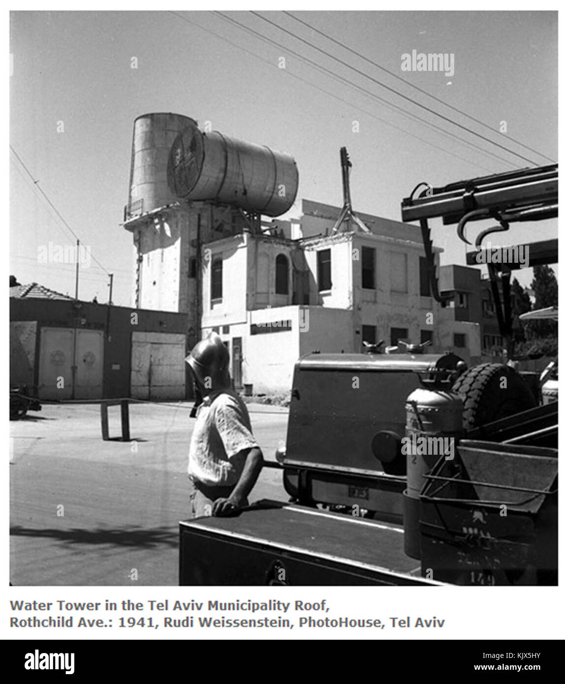 This artwork from 1941, titled 'Beit Vaad,' was created by a notable ...