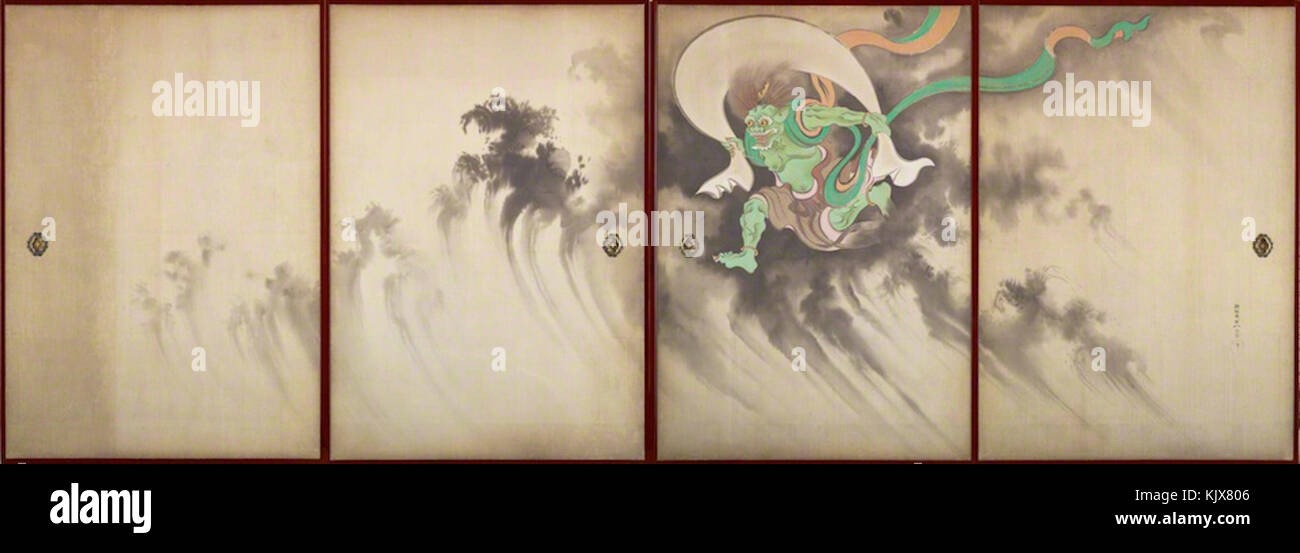 God of wind and thunder hi-res stock photography and images - Alamy