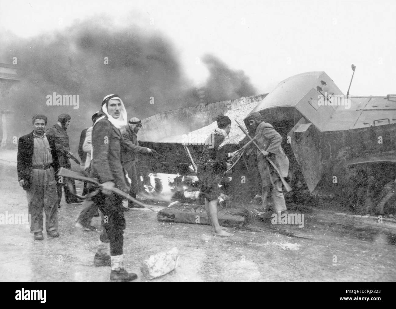 Idf soldiers 1948 Black and White Stock Photos & Images - Alamy