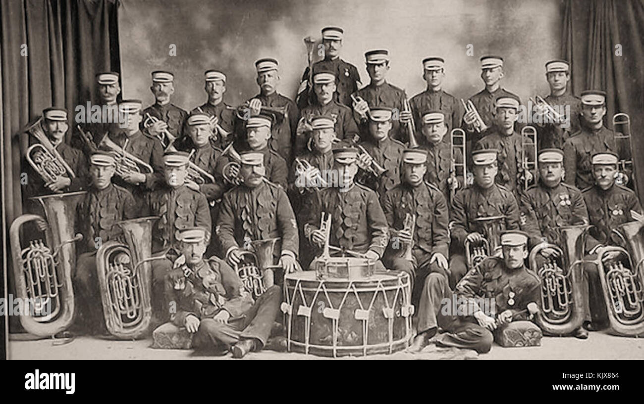 Garrison band hi-res stock photography and images - Alamy