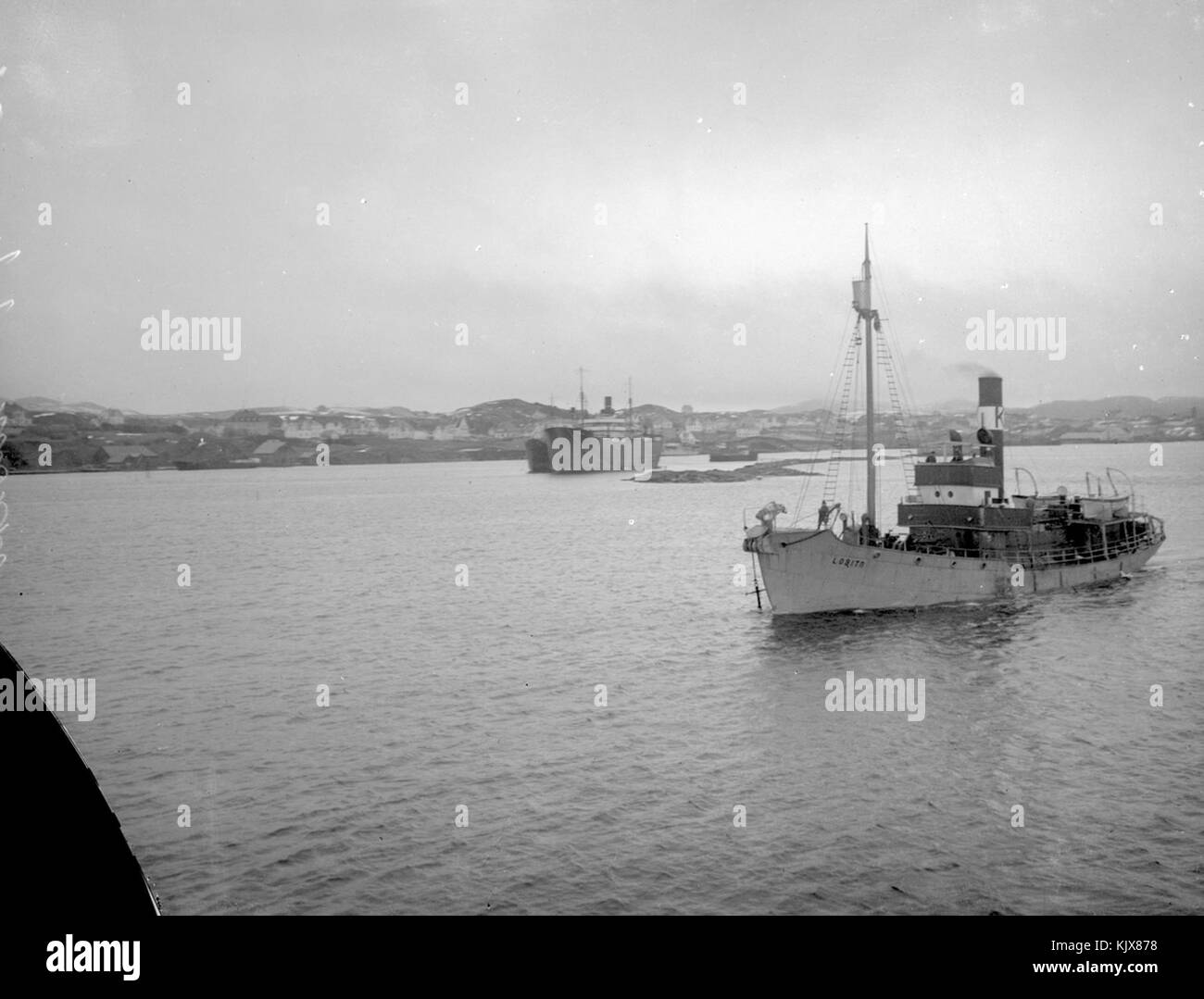 Lobito whale catcher (MHB F HR A 096 Stock Photo - Alamy