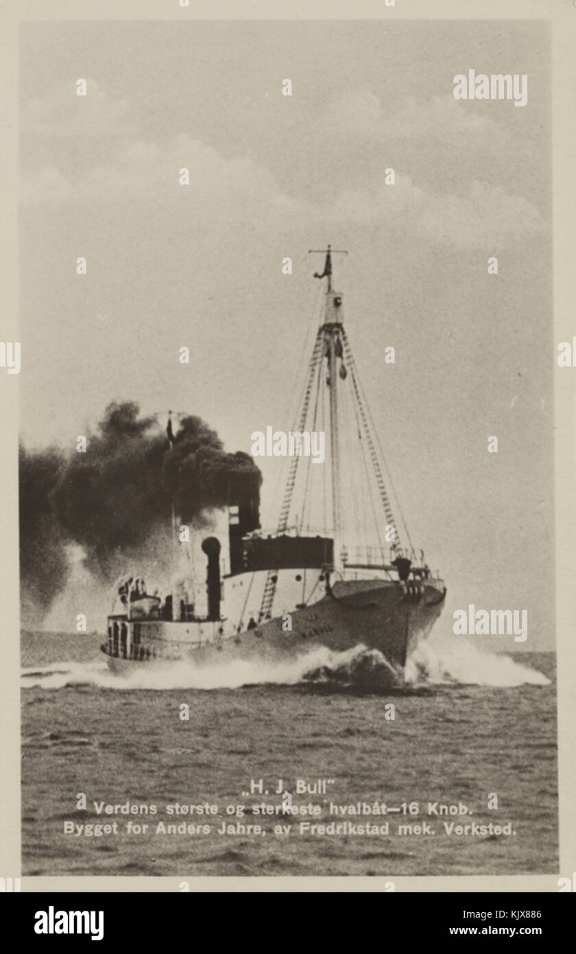 H.J. Bull whale catcher (FB 1993 00669 Stock Photo - Alamy