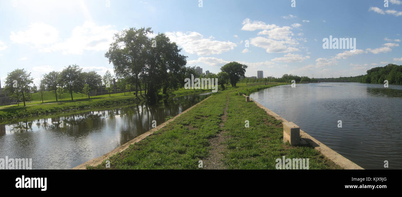 Boyd Park path Stock Photo - Alamy
