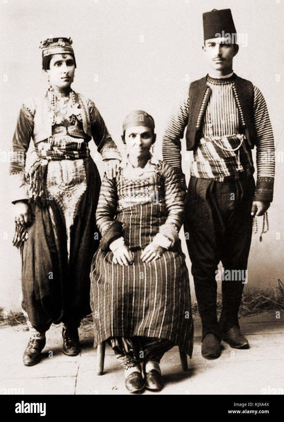 Albanians of Skopje (1910 Stock Photo - Alamy