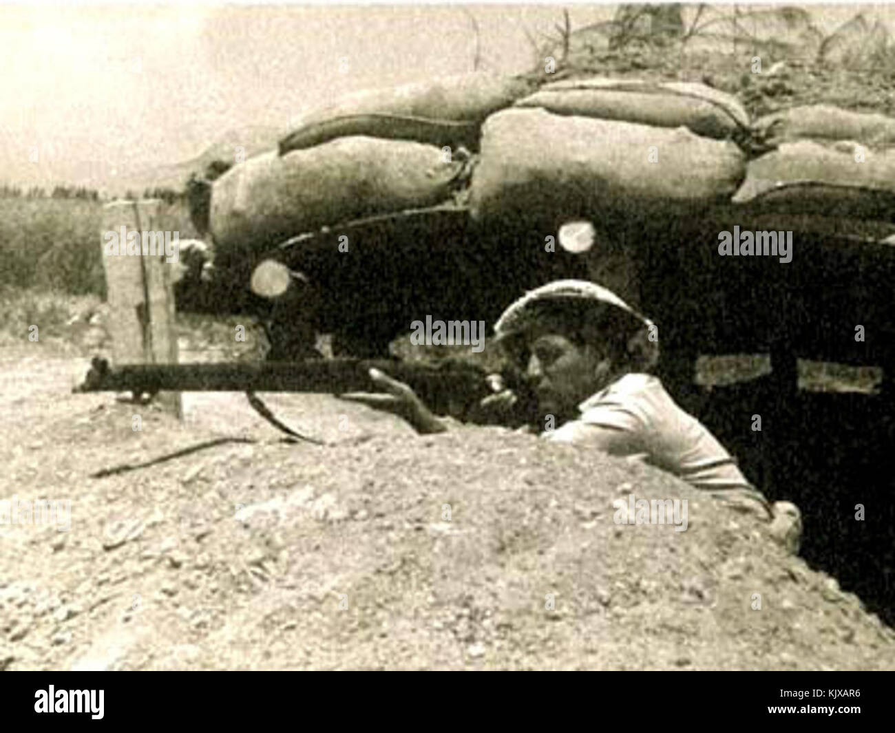 Fighter at Shaar Hagolan Stock Photo - Alamy