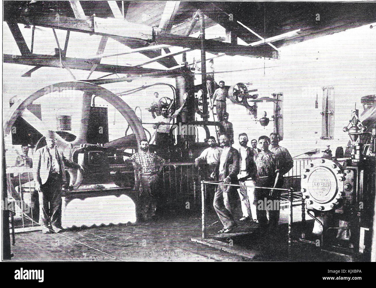 Machines in the Winery in Rishon LeZion2 (before 1899 Stock Photo - Alamy