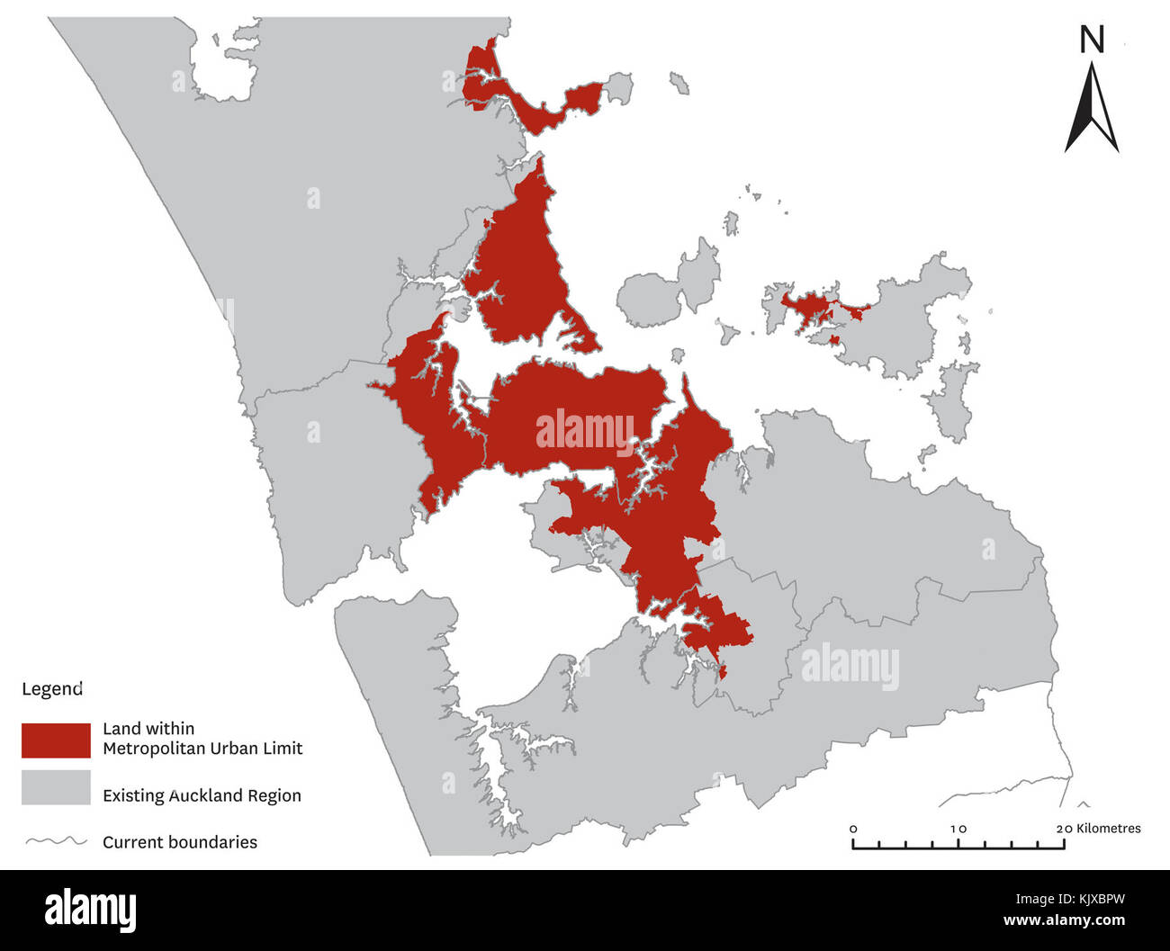 Auckland map Cut Out Stock Images & Pictures - Alamy