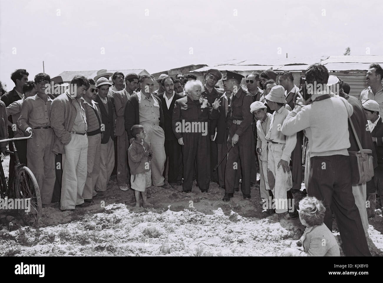 Ben Gurion Moshav Patish1955 Stock Photo - Alamy