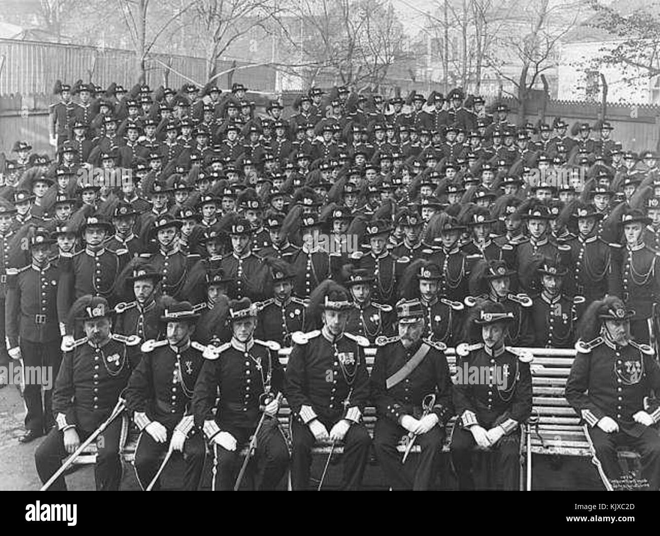 Norwegian Royal Guards in 1906 Stock Photo - Alamy