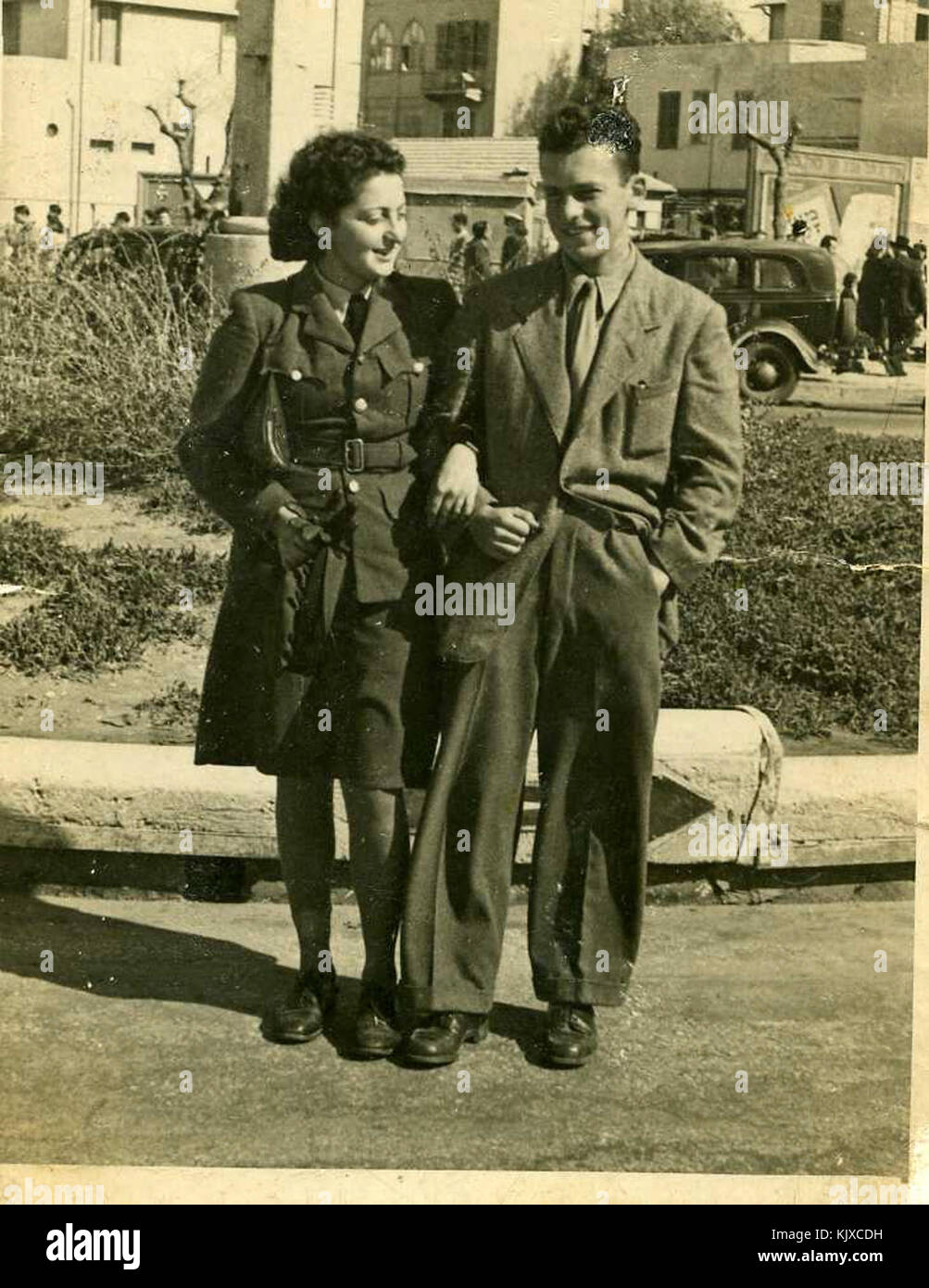 Israel 7705 Hannah Senesh and her brother Stock Photo - Alamy