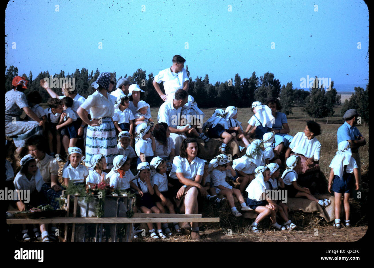 Israel 5700 First Fruits Ceremony Stock Photo - Alamy