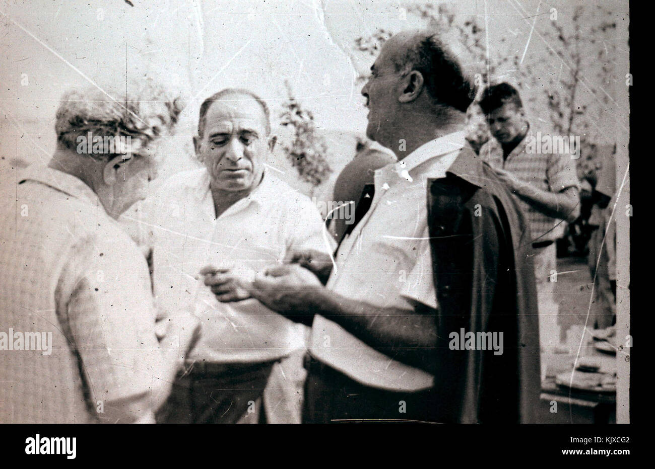 Vintage leaders meeting hi-res stock photography and images - Alamy