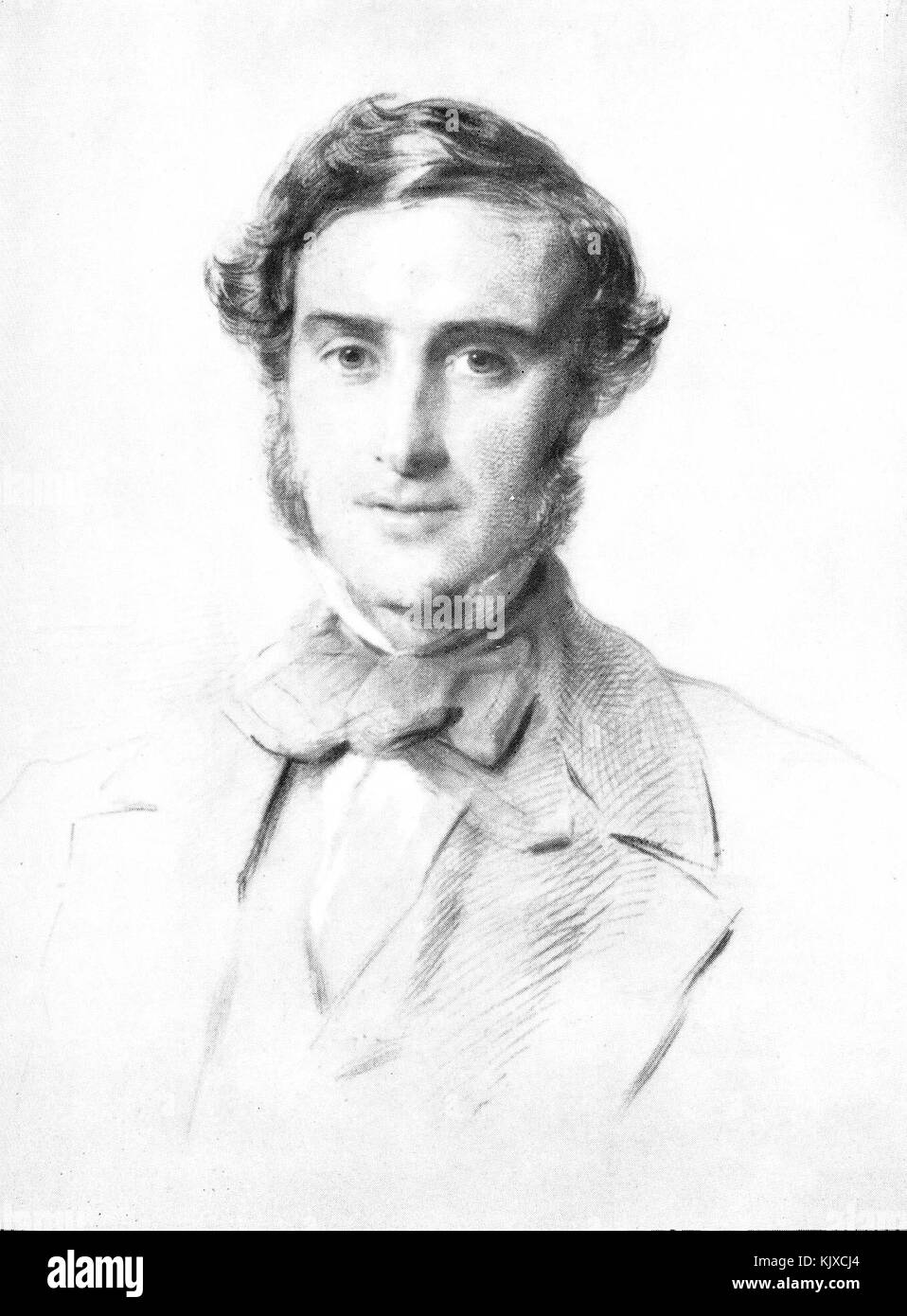 Portrait of Sir George Grey Stock Photo - Alamy
