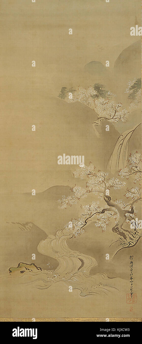 *Shunkeizu* refers to a traditional Japanese painting style or specific ...