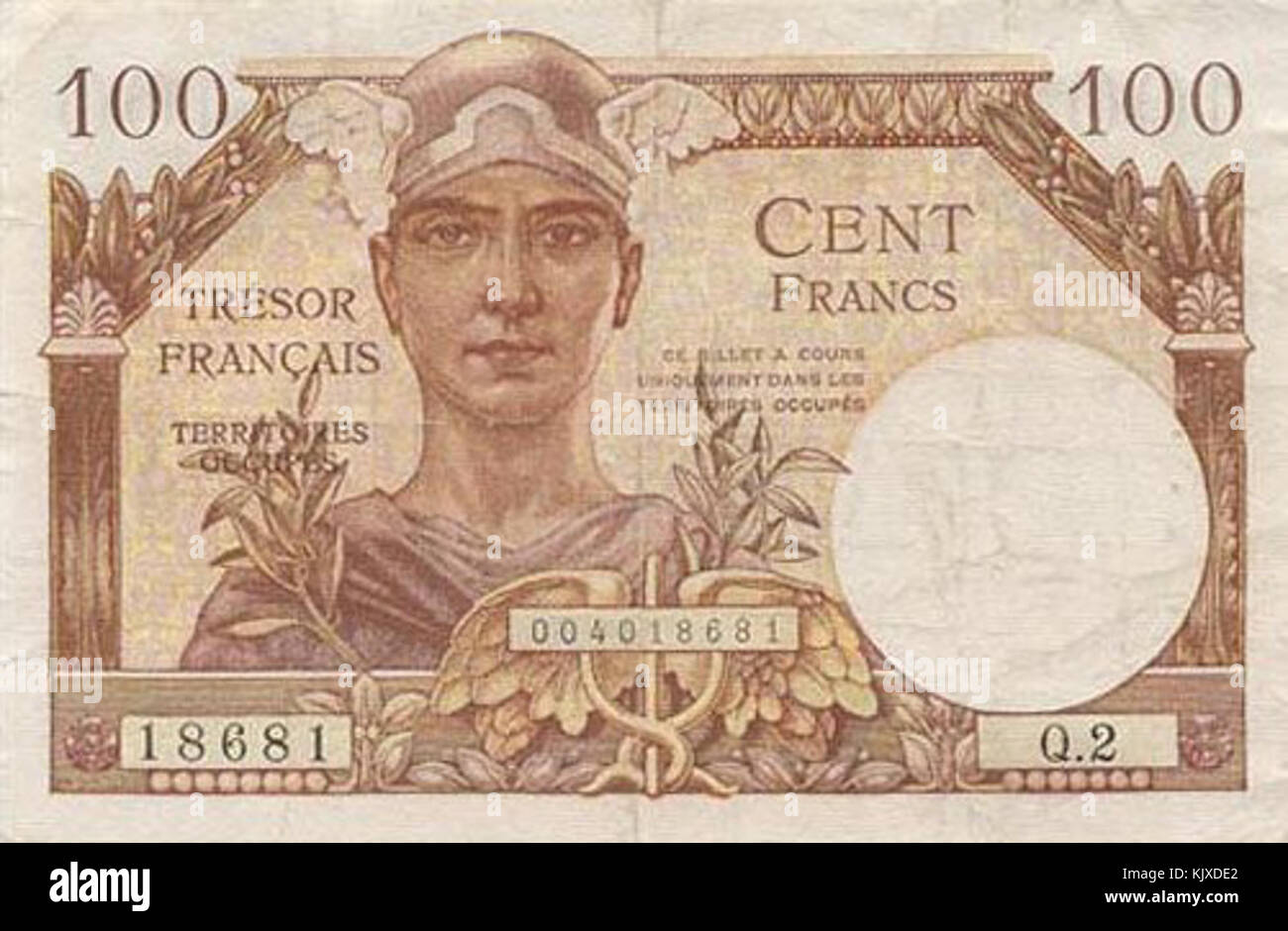 100S Francs 1947 f Stock Photo - Alamy