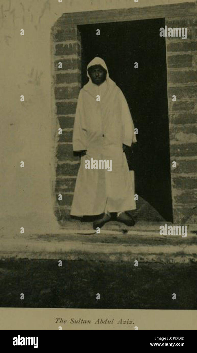 Abdulaziz Sultan of Morocco Stock Photo - Alamy