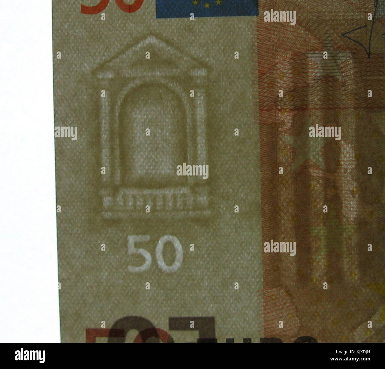 50 euro watermark Stock Photo - Alamy