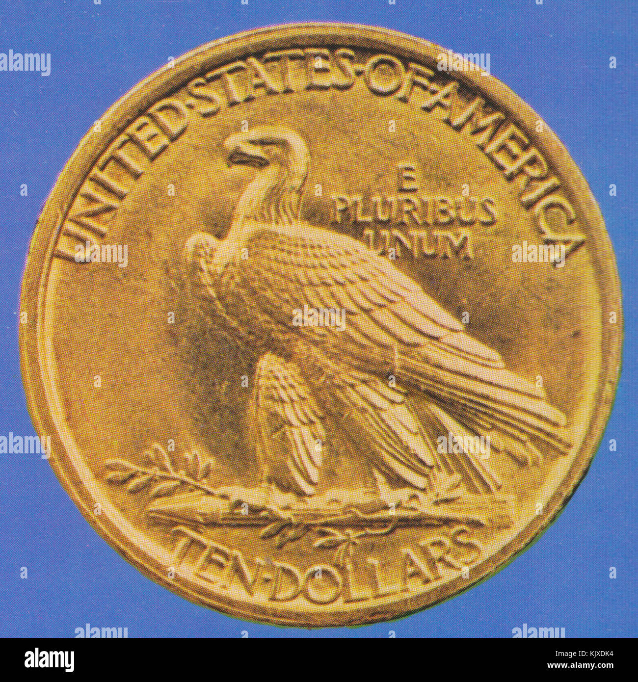 1907 eagle reverse Stock Photo - Alamy