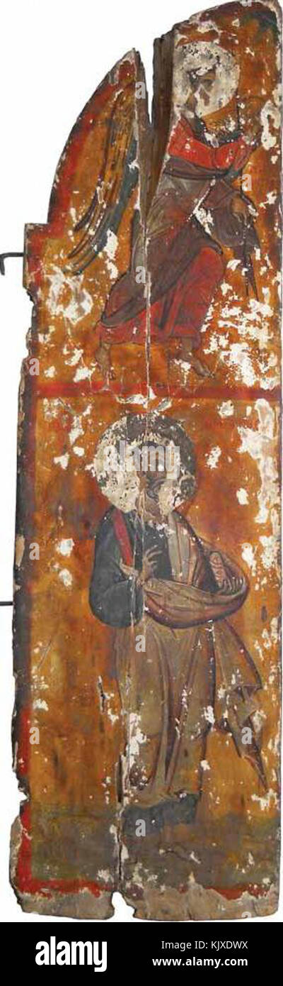 Archangel Gabriel and St. Peter, Royal Doors Stock Photo - Alamy