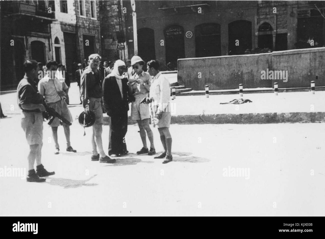 Battle of haifa 4 Stock Photo - Alamy