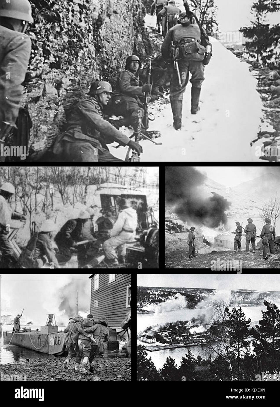Battle of norway 1940 hi-res stock photography and images - Alamy