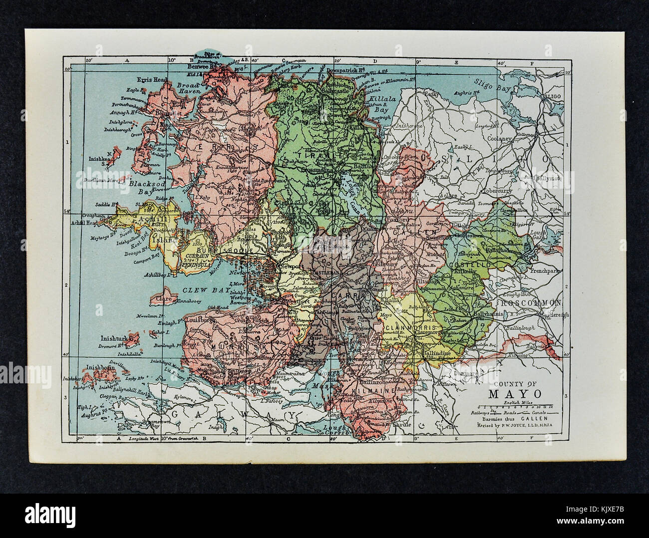 Mayo map High Resolution Stock Photography and Images - Alamy
