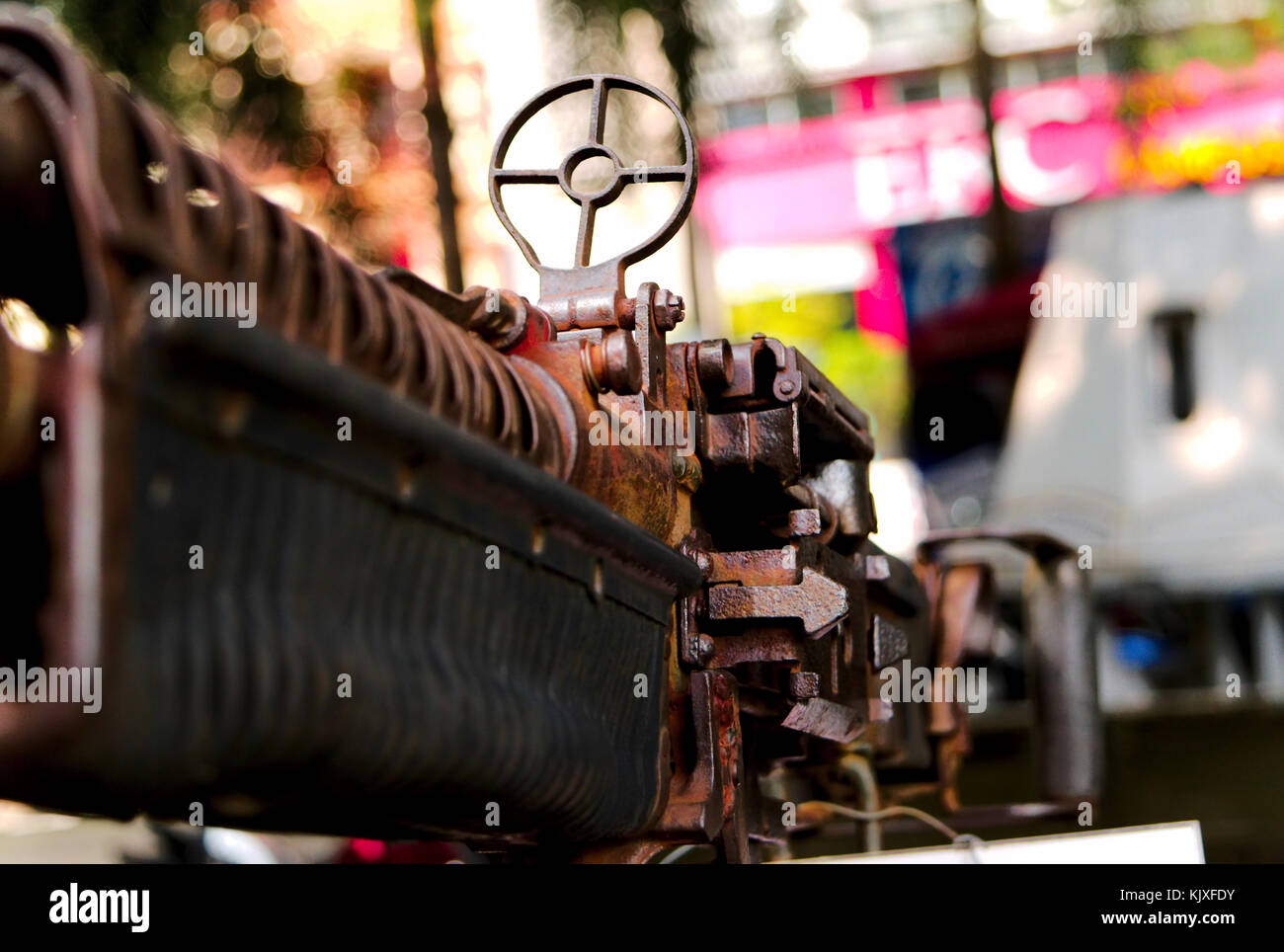 Barrel of a gun Stock Photo - Alamy