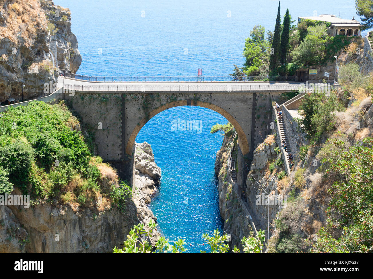 Amalfi drive italy coastal road hi-res stock photography and images - Alamy