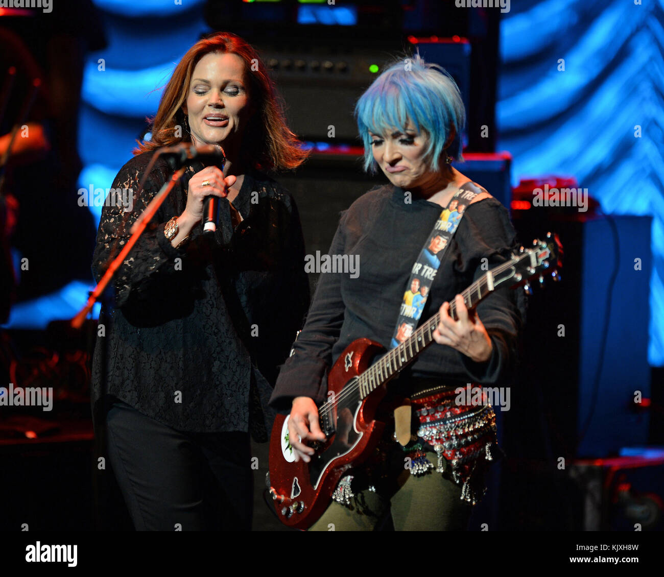 FORT LAUDERDALE FL - AUGUST 03: Belinda Carlisle, Jane Wiedlin of The ...