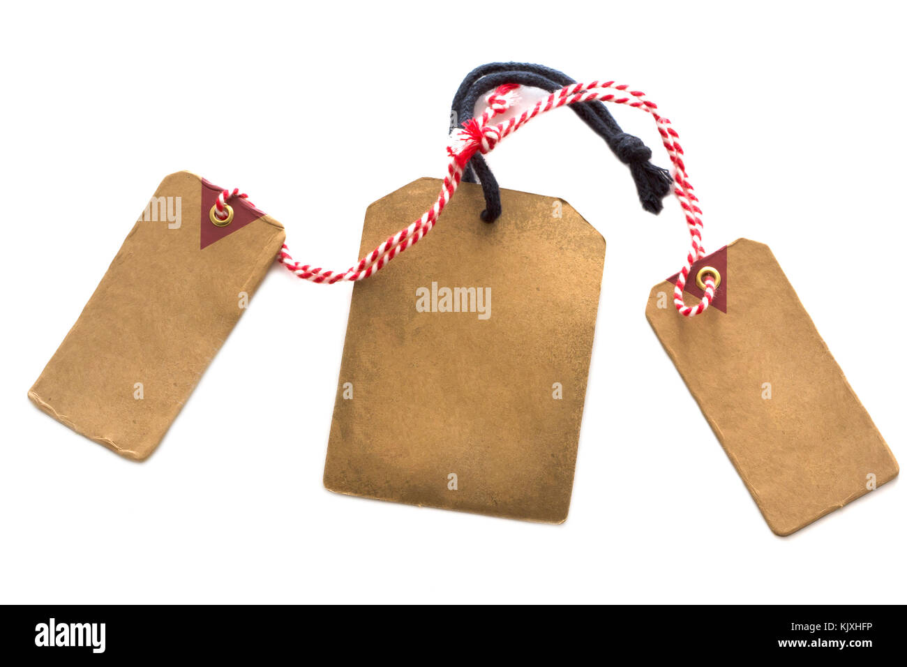Set vintage paper tags Cut Out Stock Images & Pictures - Alamy